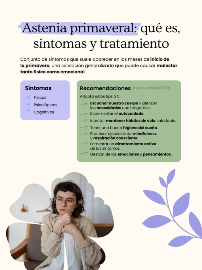 Astenia primaveral: Qué es, síntomas y tratamiento | Somos Estupendas