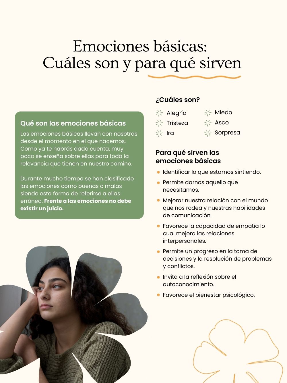 Emociones básicas: Cuáles son y para qué sirven | Somos Estupendas