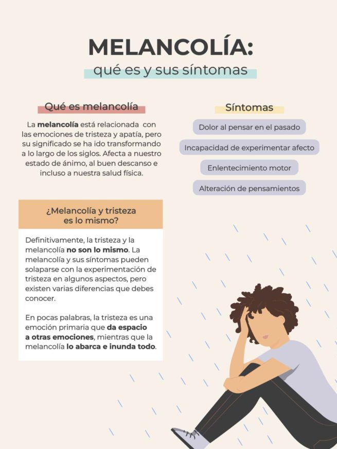 Melancolía: qué es y sus síntomas | Somos Estupendas