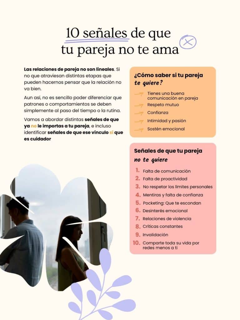 10 señales de que tu pareja no te ama | Somos Estupendas