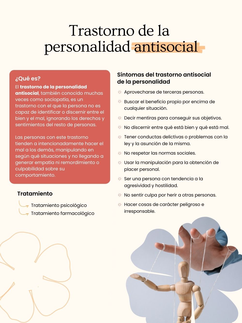 Trastorno de la personalidad antisocial | Somos Estupendas